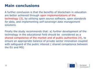 Blockchain in Education | PPTX