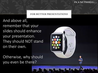 In a Nutshell - Better Presentations | PPTX