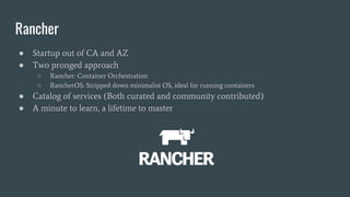 In a Nutshell: Rancher | PDF | Cloud Computing | Internet
