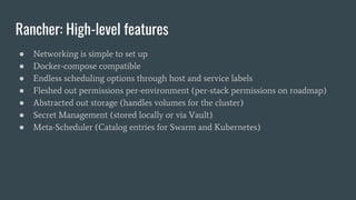 In a Nutshell: Rancher | PDF | Cloud Computing | Internet