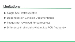 Focused Cardiac Ultrasound (FCU) Findings of Fluid Tolerance are ...