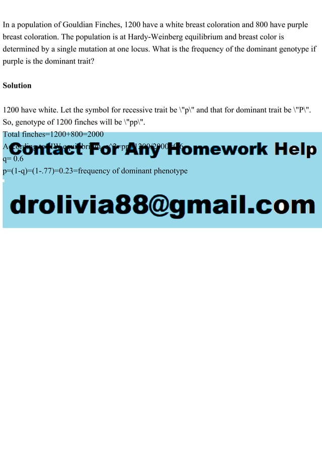 In a population of Gouldian Finches, 1200 have a white breast colora ...