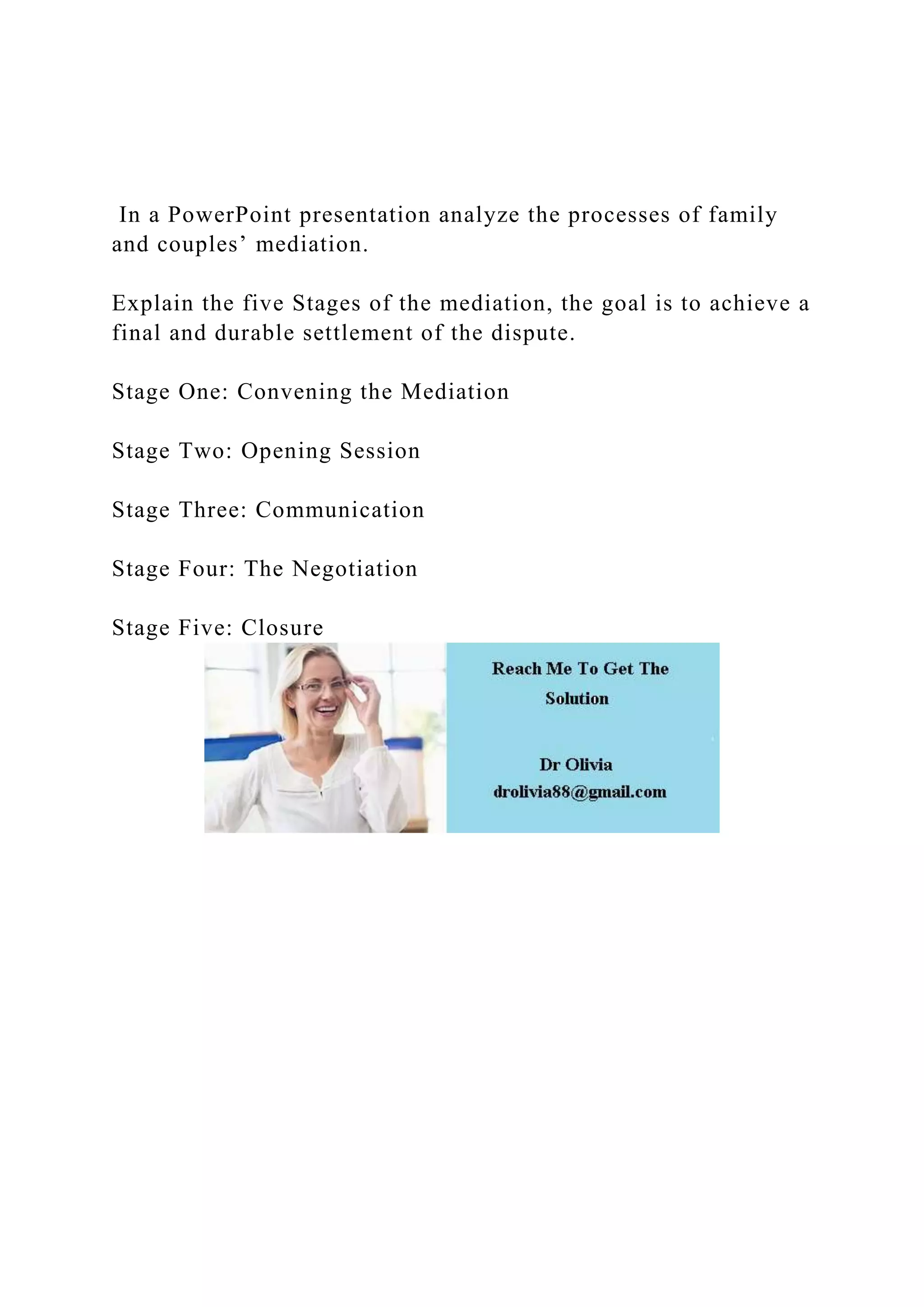 In a PowerPoint presentation analyze the processes of family an.docx