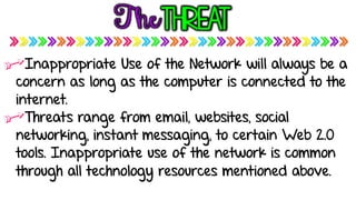 Inappropriate use of the network ppt | PDF