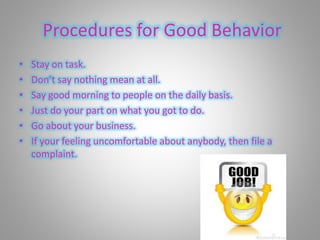 Inapropriate workplace behavior | PPTX