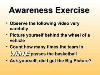 Inattention Blindness | PPT