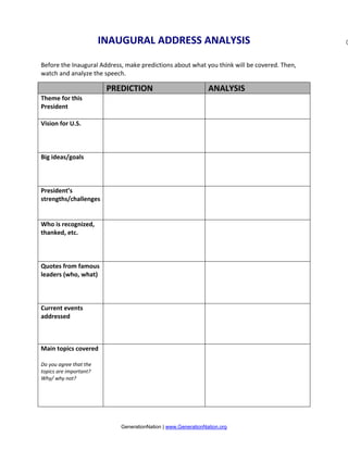 Inaug2013 activities | PDF