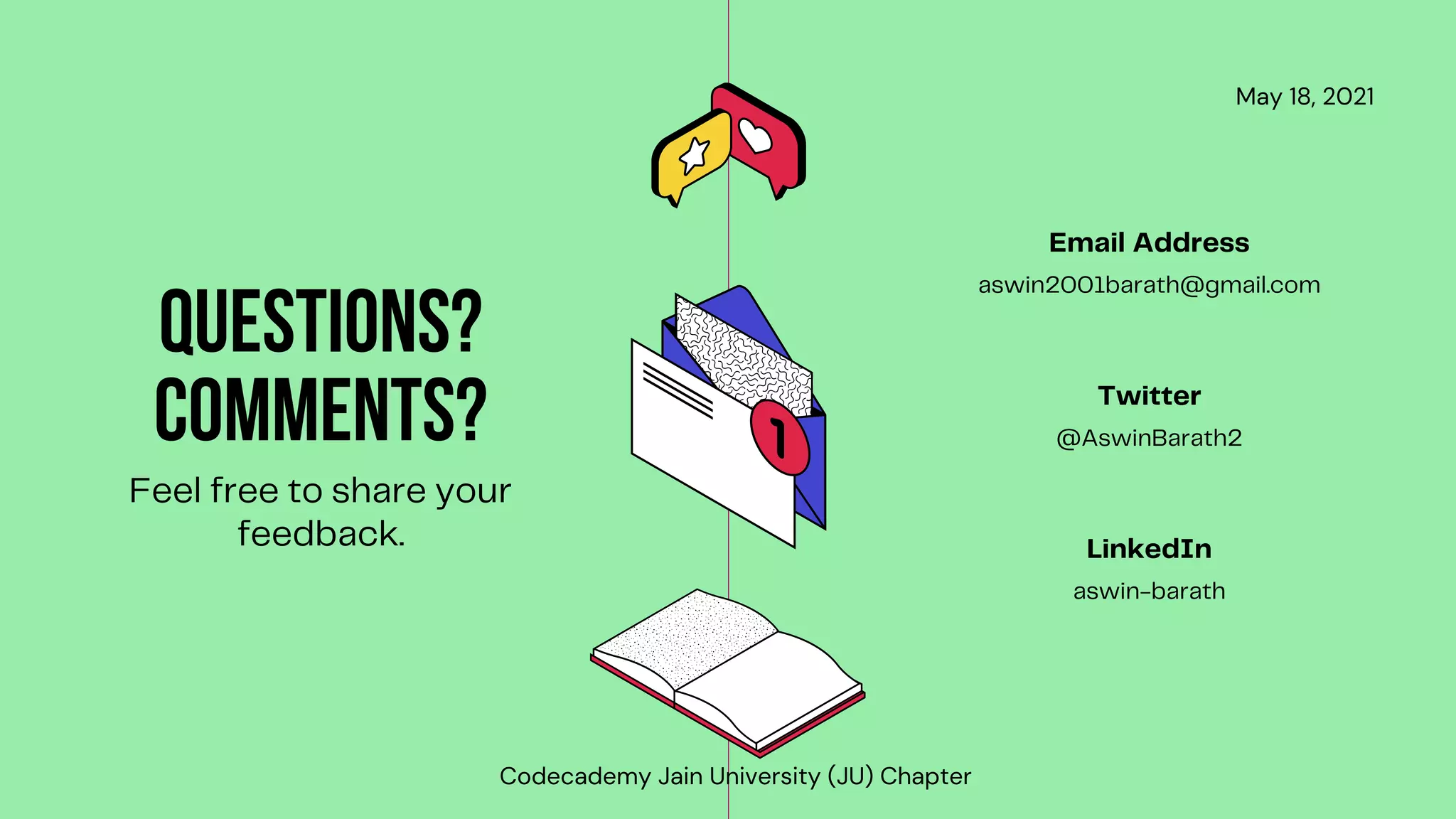 Inaugral event presentation | PDF