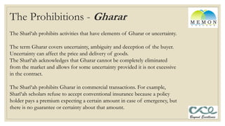 Memon College Inaugural Islamic Finance Seminar | PPT