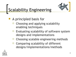 Scalability in Software Systems Engineering: The Good, the Bad, and the ...