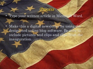 Inauguration Webquest | PPT