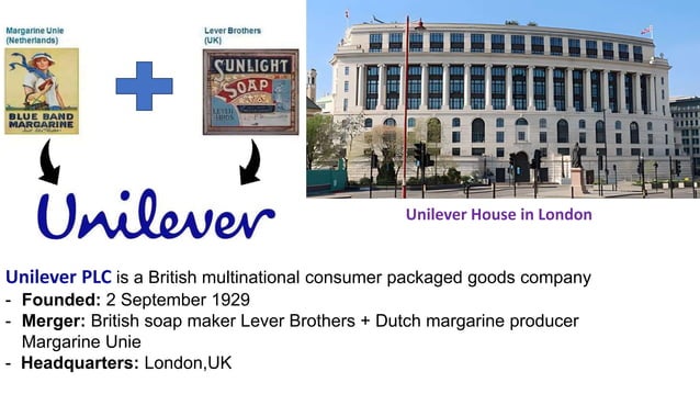 International business presentation about Unilever Company (BGC Trust ...