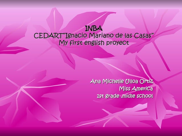 INBA ingles doble .ppt