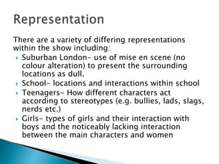 Inbetweeners as postmodern | PPTX