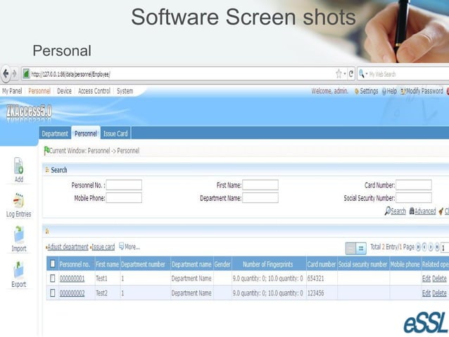 In bio 460 Access Control System http://ampletrails.com/access-control ...