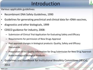 IN Biosimilar Guidelines_Feb 17, 2014.pptx