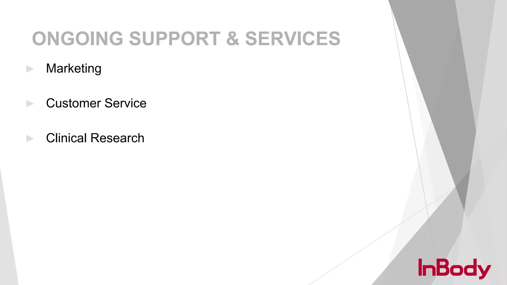 InBody Value Proposition | Body Composition Analysis | PDF