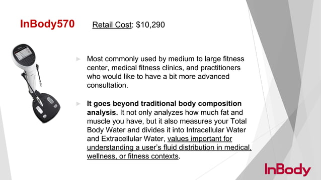 InBody Value Proposition | Body Composition Analysis | PDF