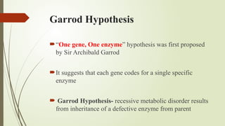 Inborn error of Metabolism due to biochemical abnormalities .pptx