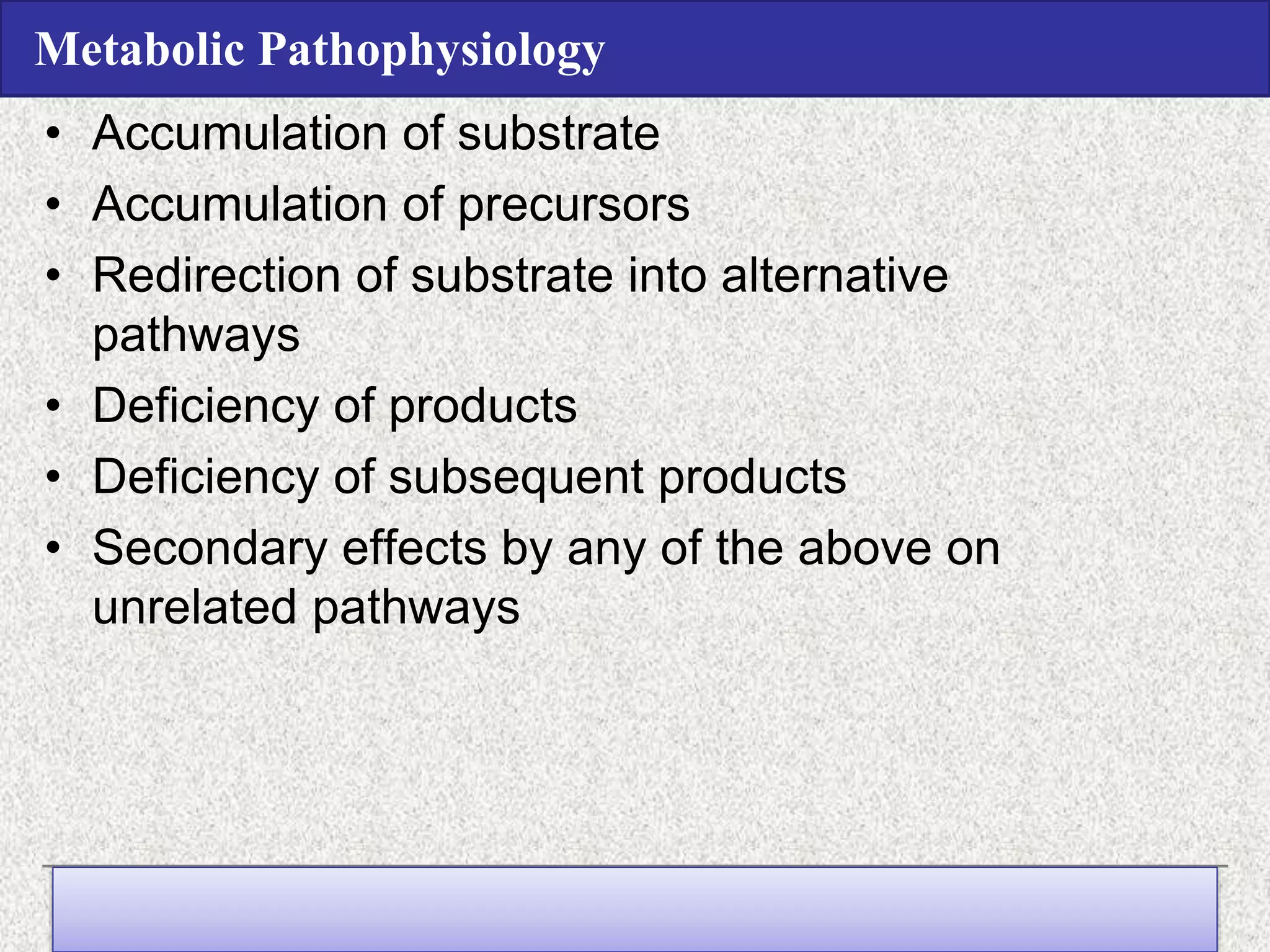 Inborn error of metabolism ( Prenatal & Newborn Screening ) | PPT