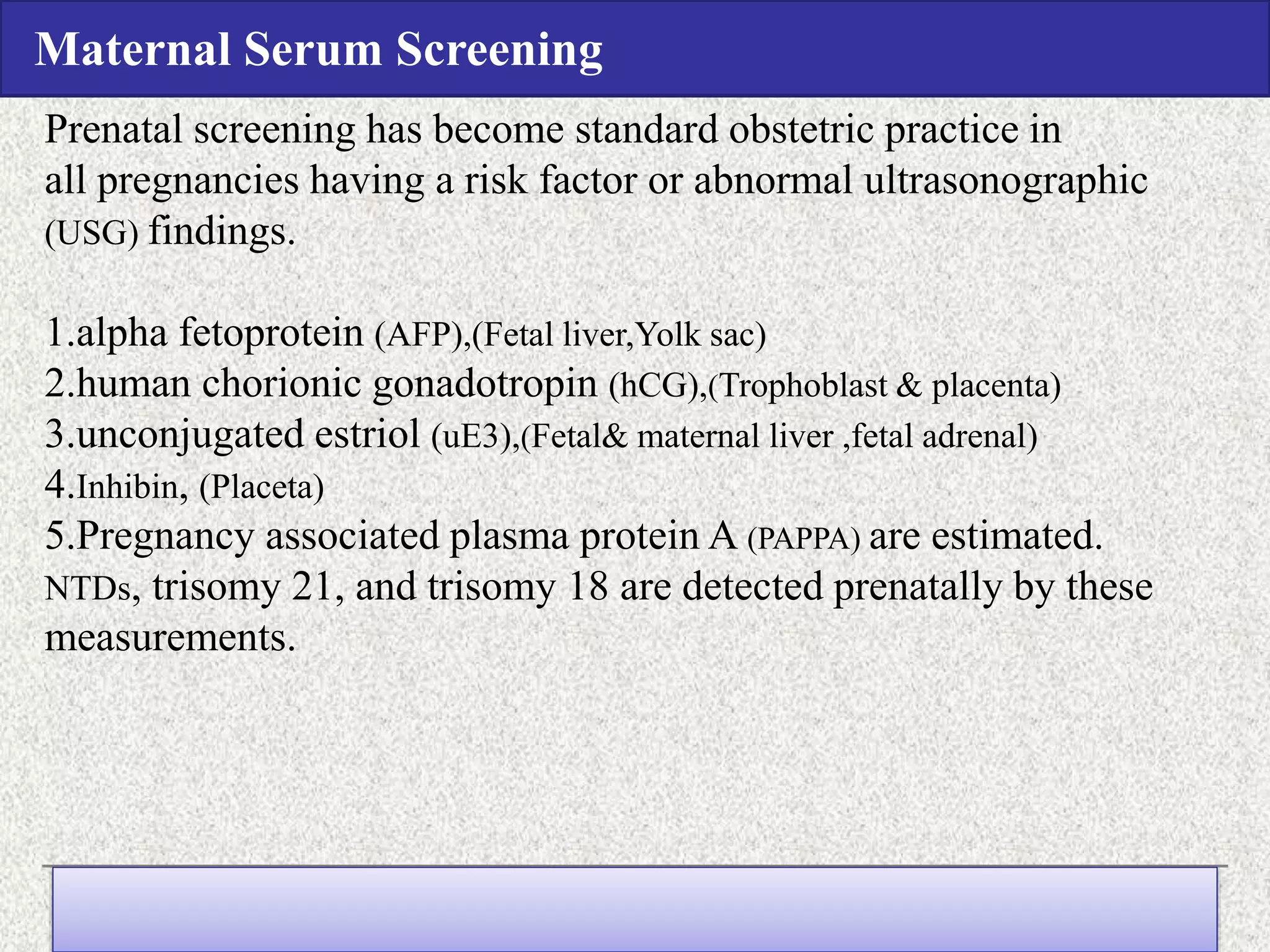Inborn error of metabolism ( Prenatal & Newborn Screening ) | PPT