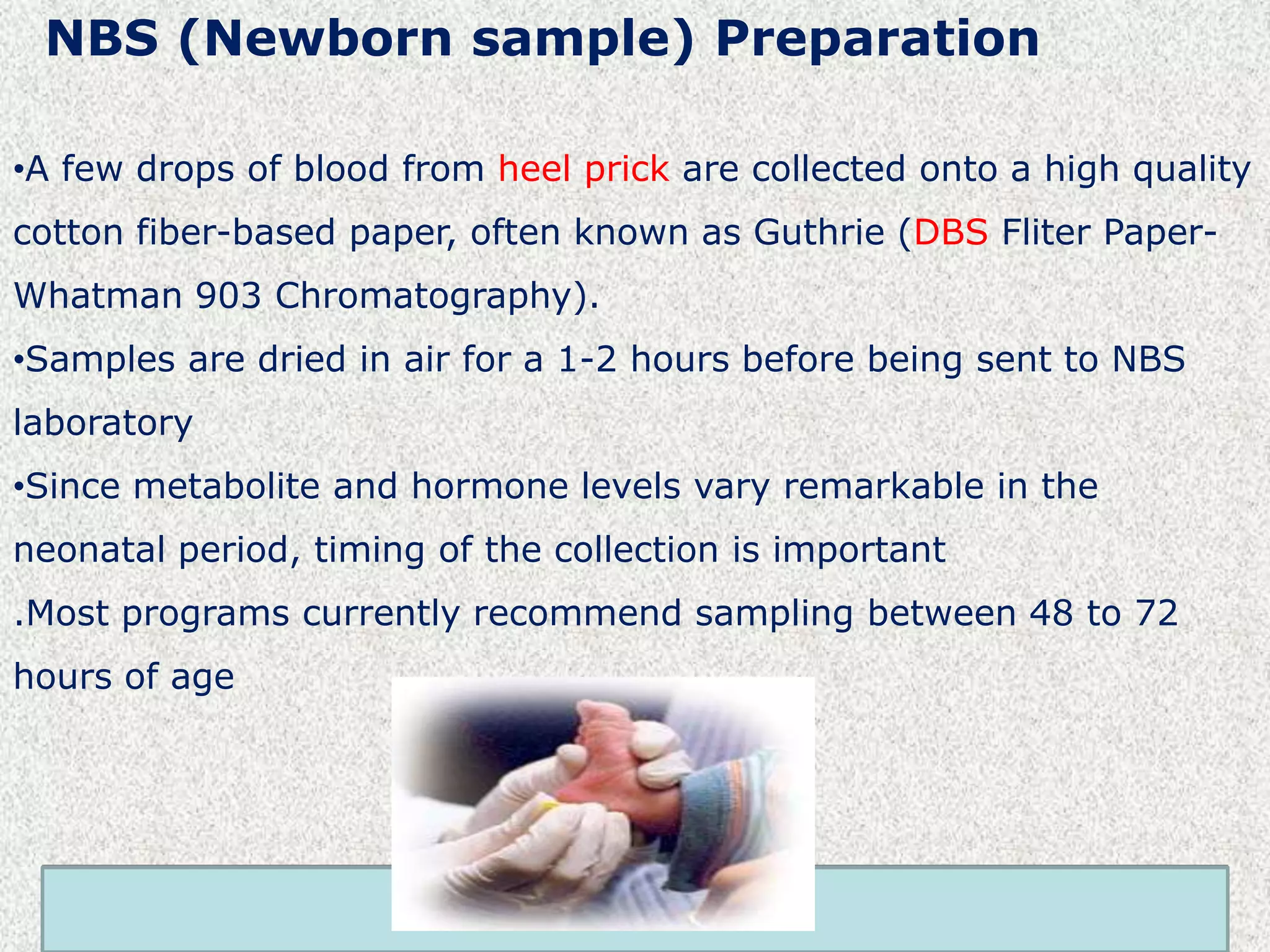 Inborn error of metabolism ( Prenatal & Newborn Screening ) | PPT