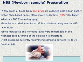 Inborn error of metabolism ( Prenatal & Newborn Screening ) | PPT
