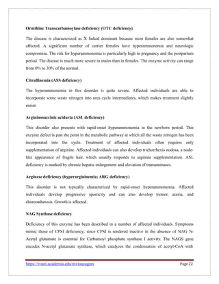 Inborn errors of metabolism | PPTX
