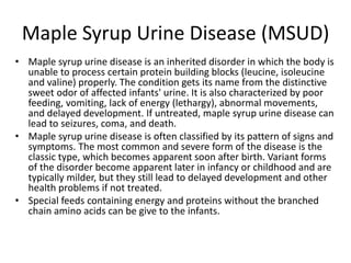 Inborn errors of metabolism | PPT