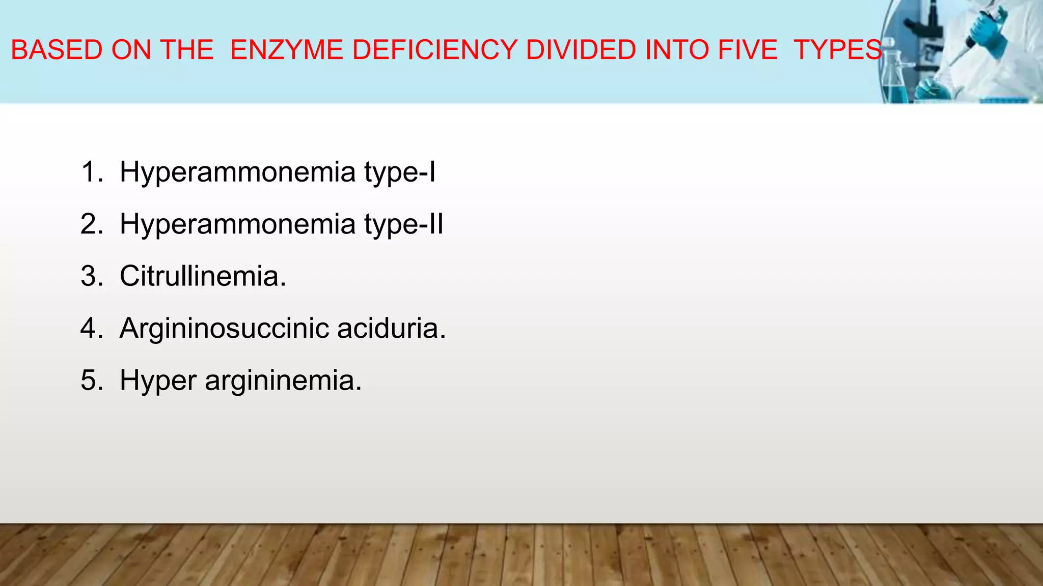 Inborn errors of protein metabolism | PPTX