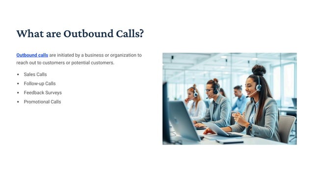 Inbound vs. Outbound Calls: A Deep Dive. | PDF