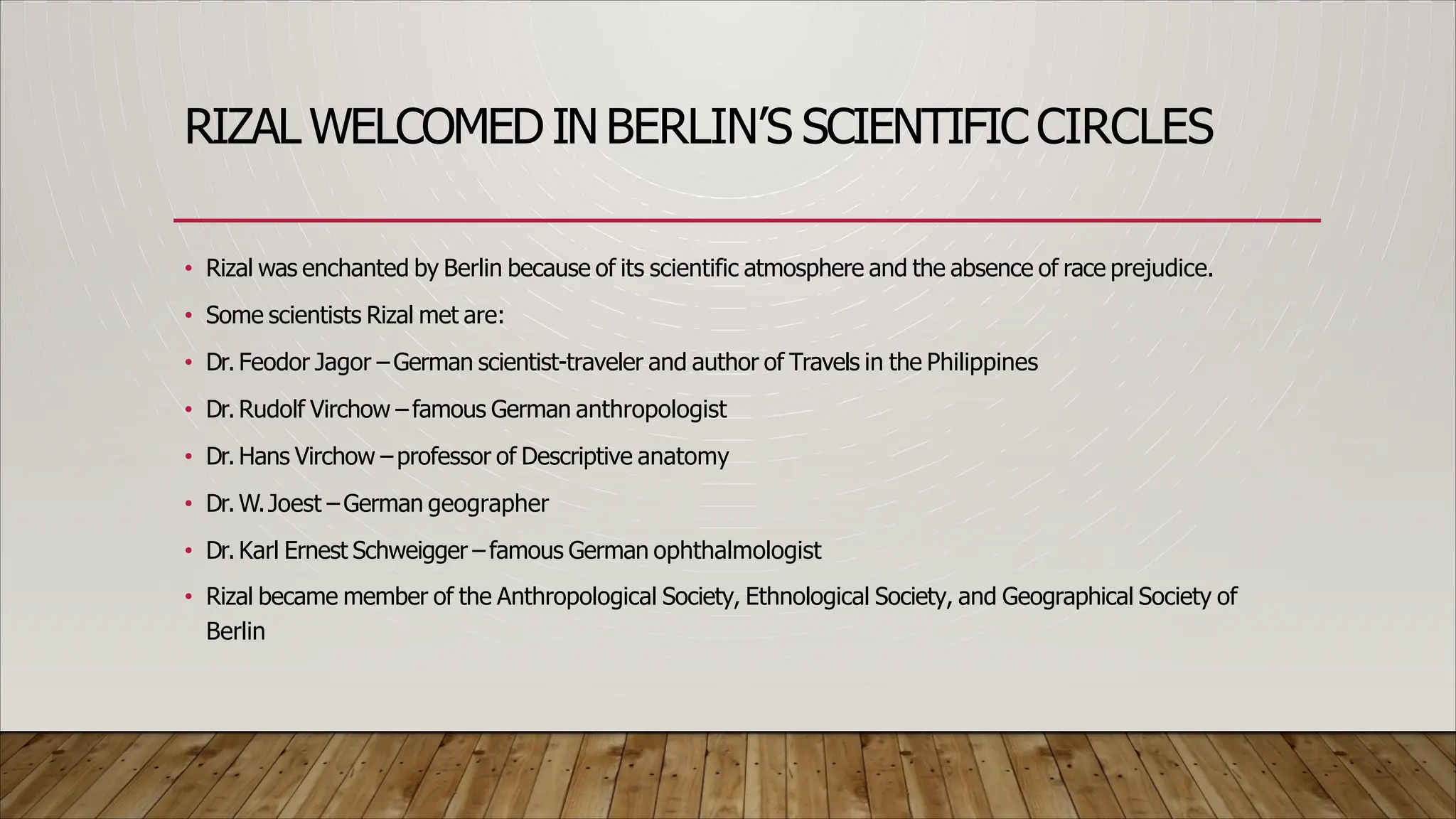 Jose RIZAL History and his travel Paris to berlin | PDF