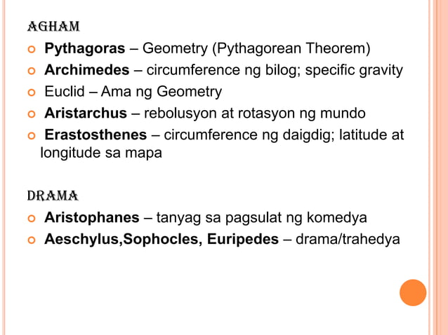 SINAUNANG KABIHASNAN NG GRESYA | PDF