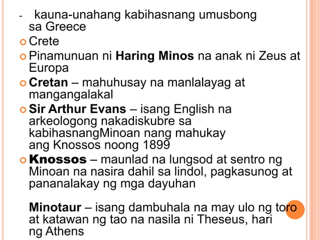 SINAUNANG KABIHASNAN NG GRESYA | PDF