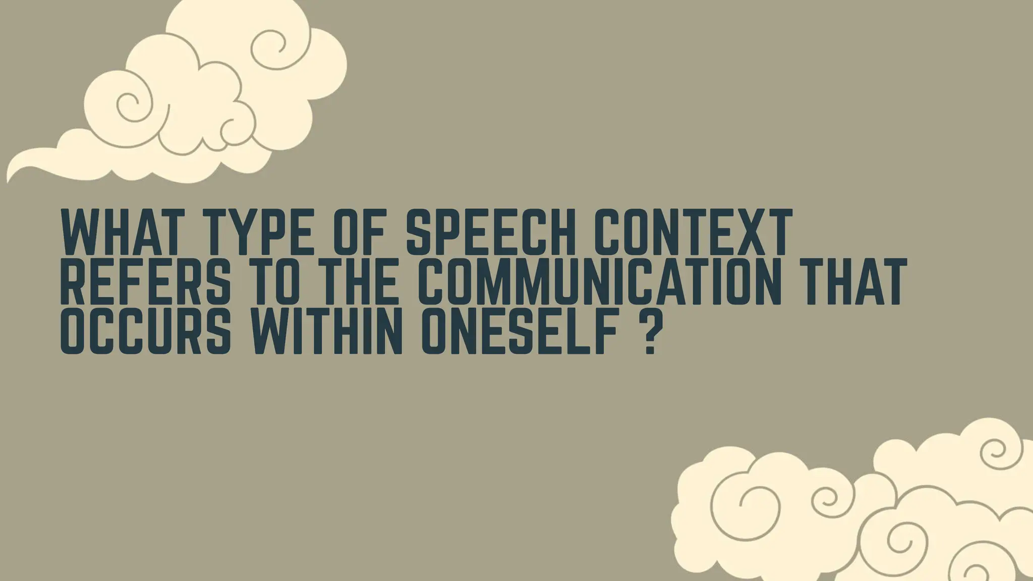 types of speech context | PPTX