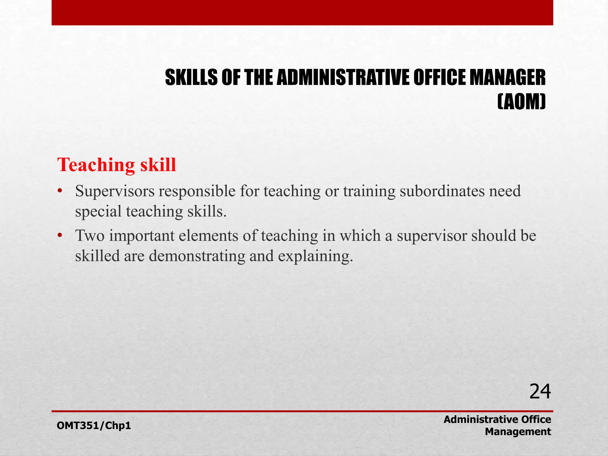 chapter 1 principle of administrative office | PPT