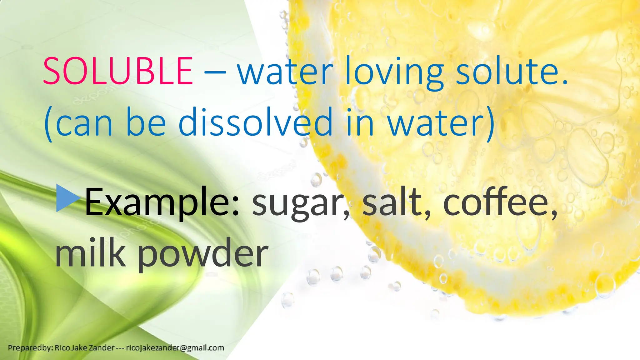 ROLE OF SOLUTE AND SOLVENT IN A SOLUTIONpptx | PPTX