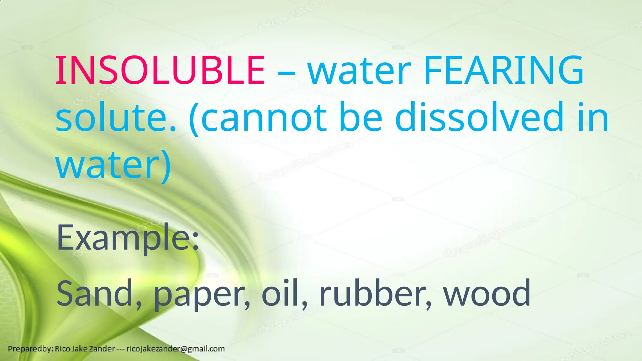 ROLE OF SOLUTE AND SOLVENT IN A SOLUTIONpptx | PPTX
