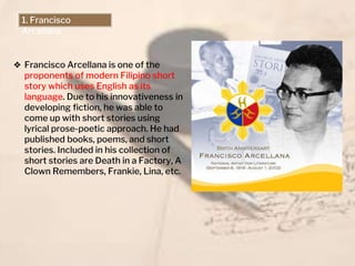 Francisco Arcellana National Artist