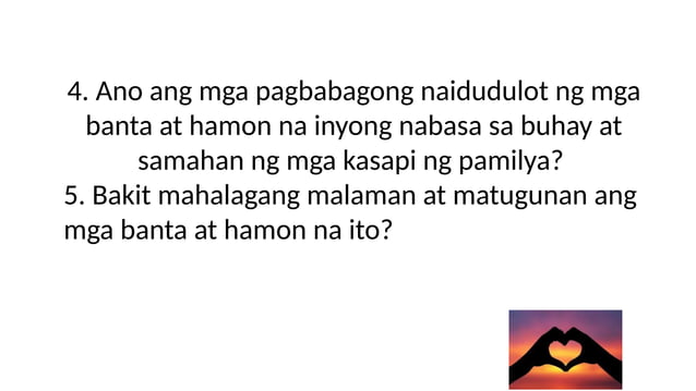 Aralin : Ang Pamilya- Mapagmahal ( Loving) | PPTX