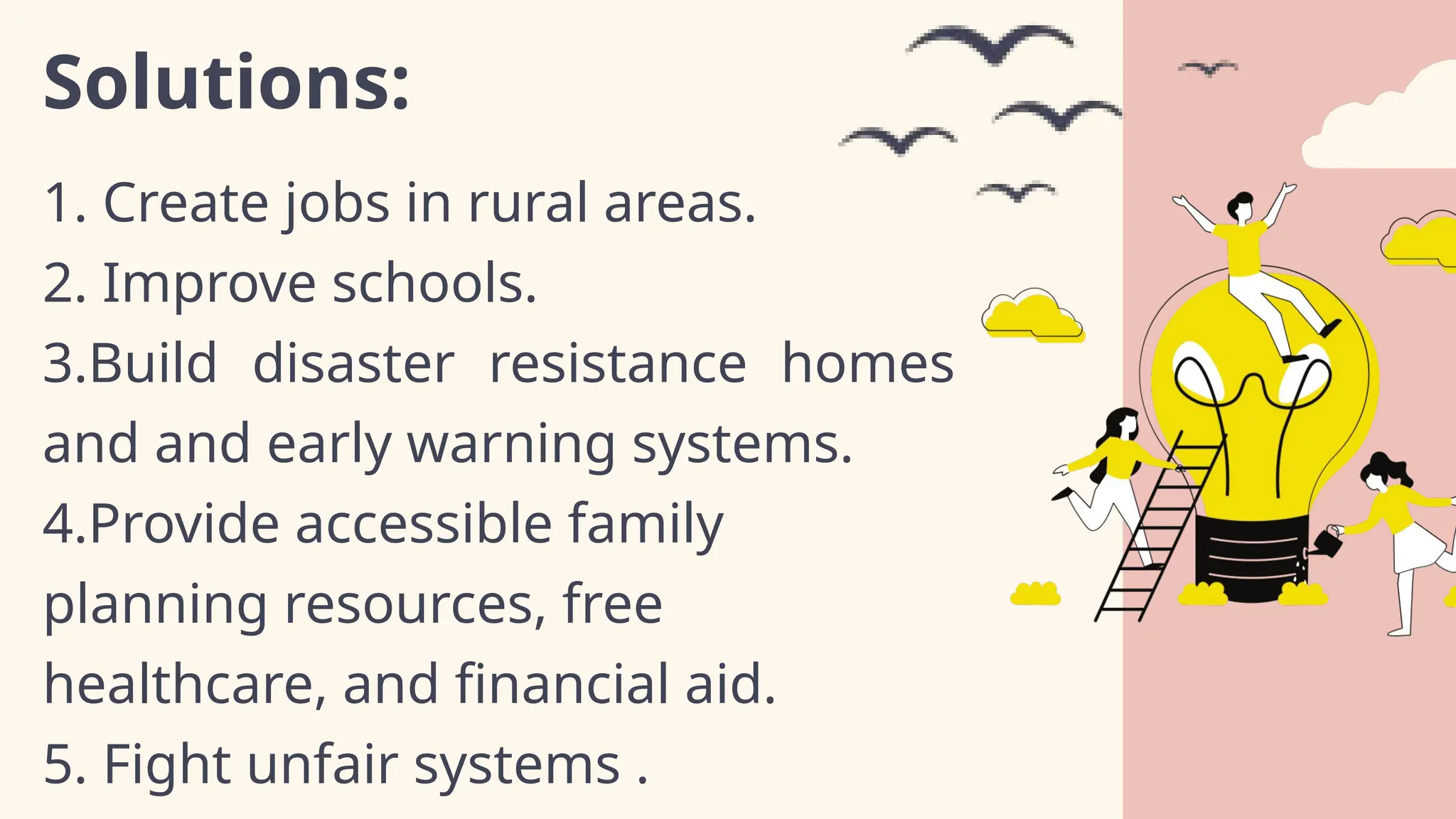 Towards a sustainable Solution for Poverty | PPTX