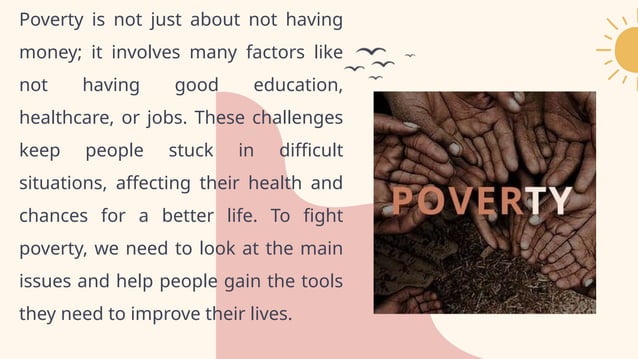 Towards a sustainable Solution for Poverty | PPT