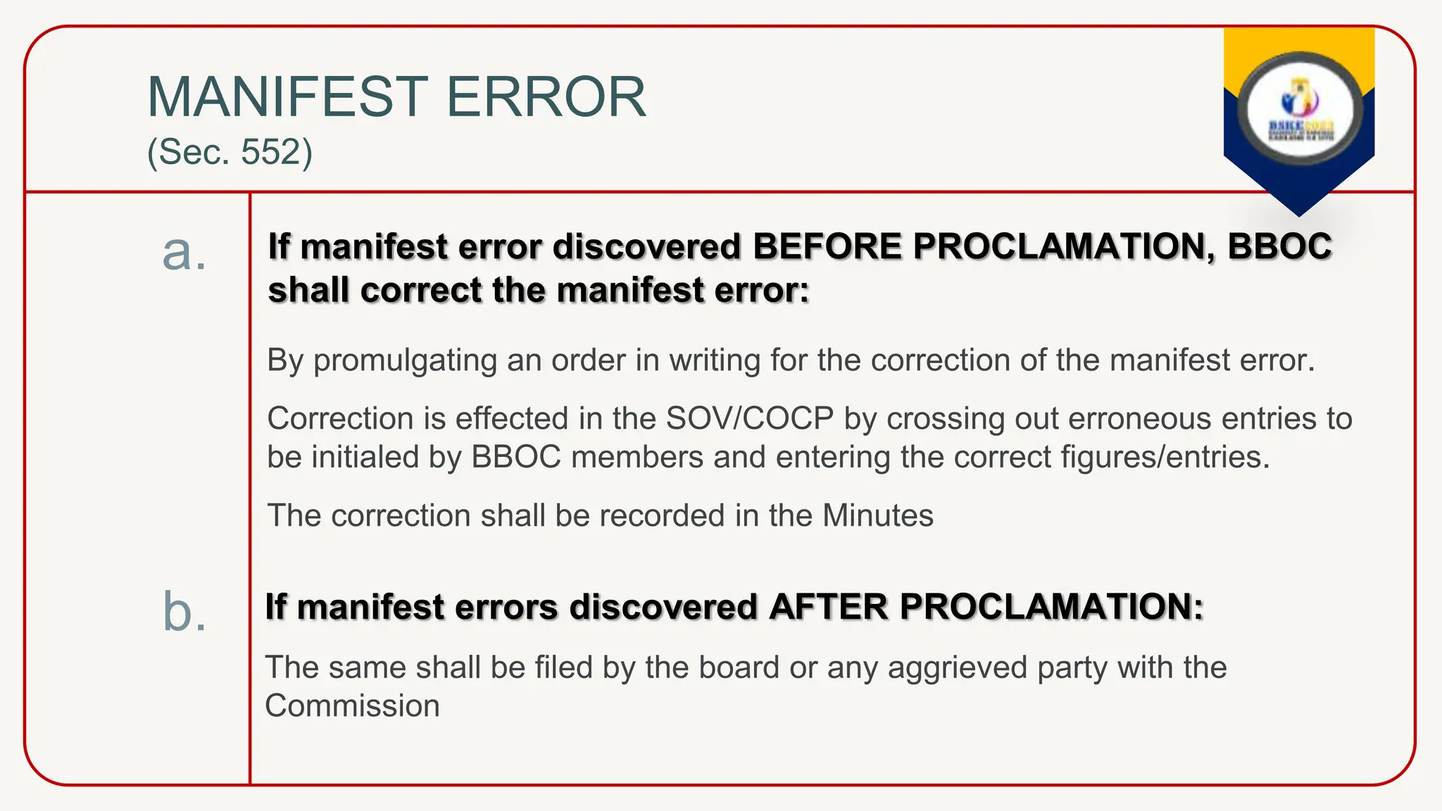 Election Canvassing Process in the Phils | PPTX