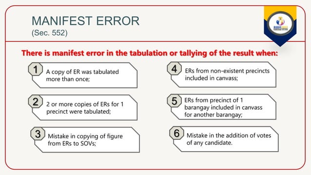 Election Canvassing Process in the Phils | PPTX | Elections | Politics