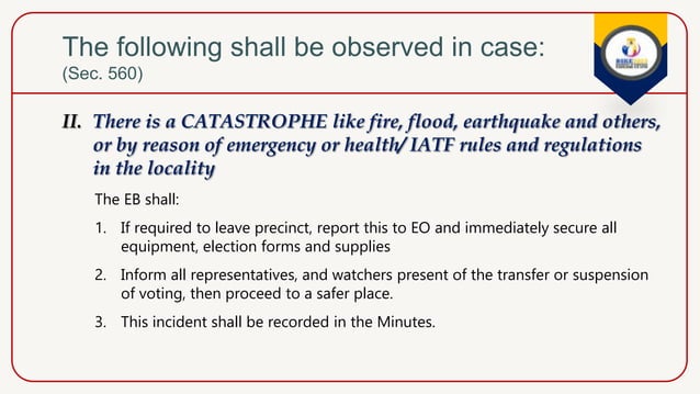 Election Canvassing Process in the Phils | PPTX | Elections | Politics