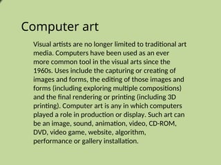 Types of visual arts inbound308488332622742786.ppt