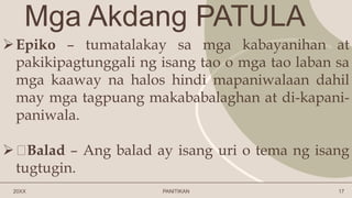 Batayang Kaalaman sa Pag-aaral ng Panitikan | PPTX