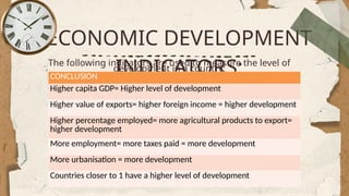 Geography of development.human geography | PPT