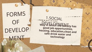 Geography of development.human geography | PPT