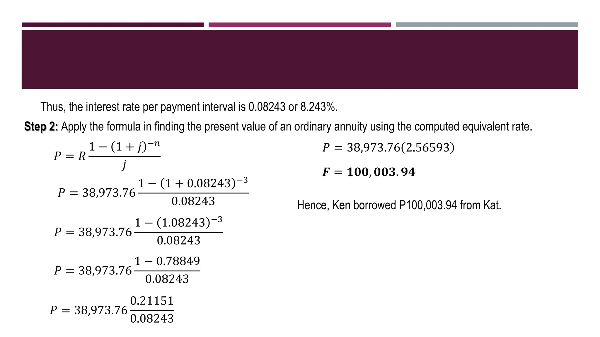 General Annuity PPT -General Mathematics | PPTX